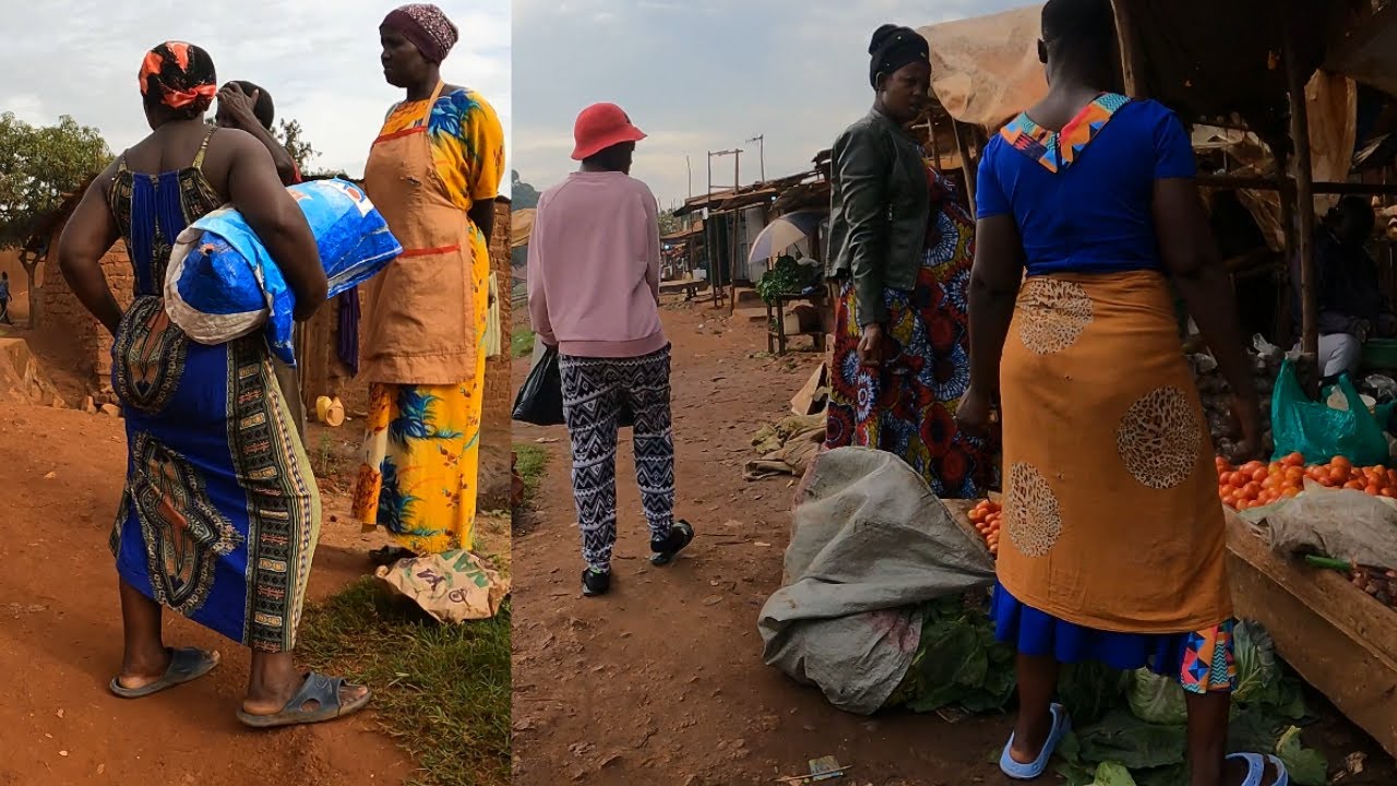 INSIDE A HUMBLE LOCAL AFRICAN COMMUNITY 🌍🇺🇬 - YouTube