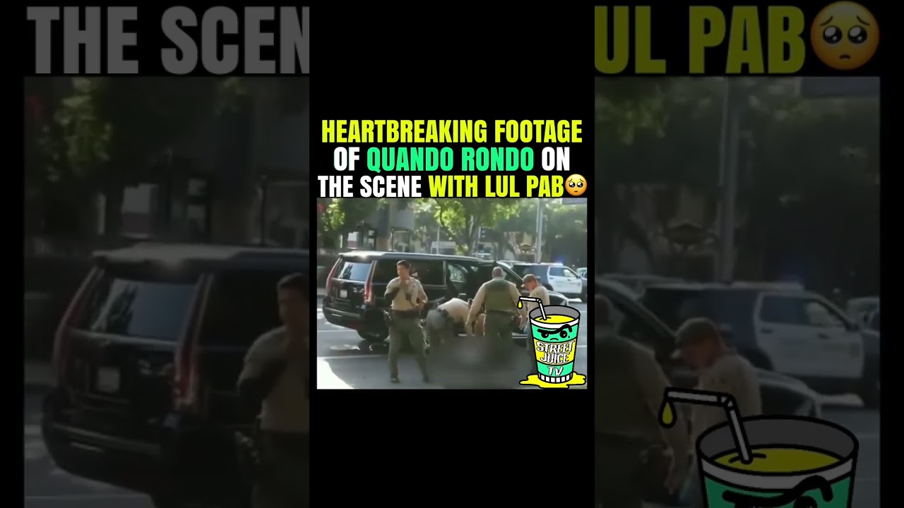 Quando Rondo shock of the death of his homie lul pab 🙏🏽 .. #Streetjuice ...