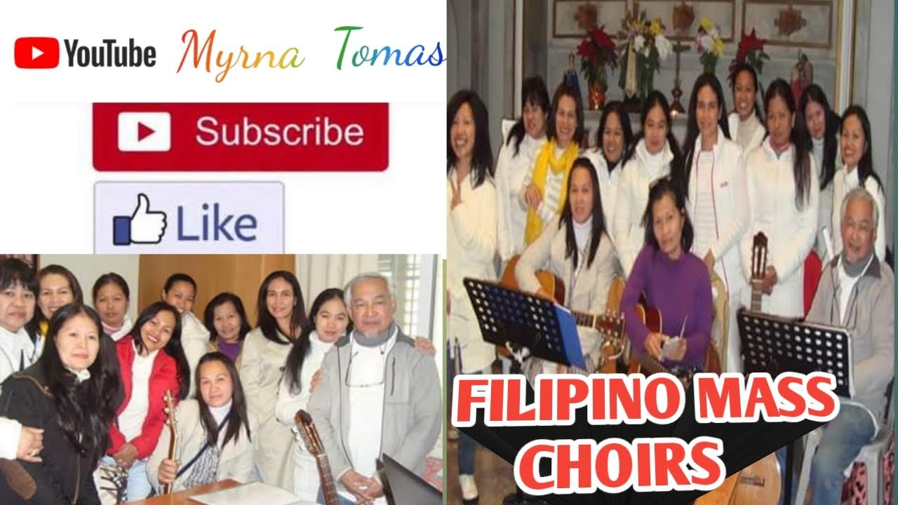 Filipino Mass Choirs / Offertory Song / #MyrnaTomas - YouTube