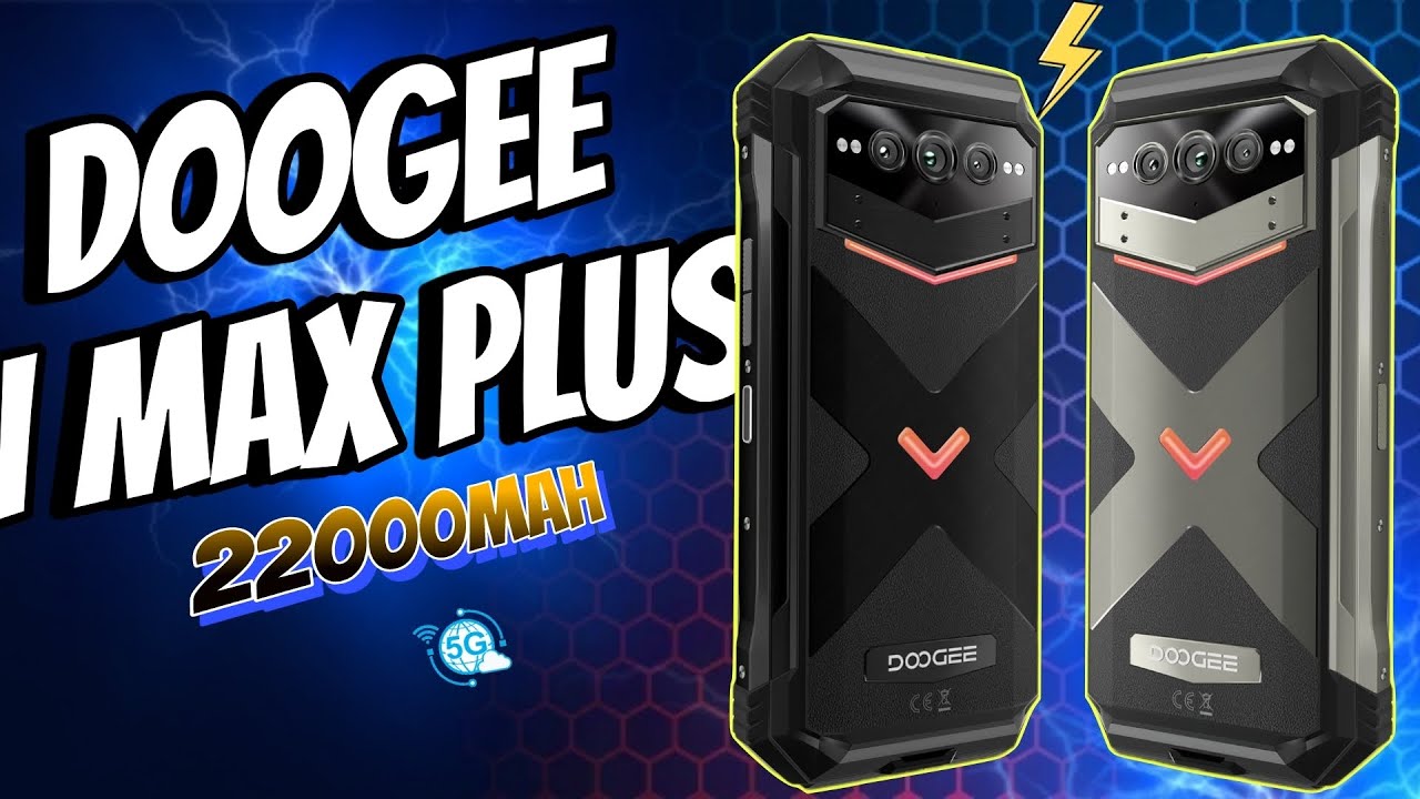DOOGEE V Max Plus Rugged Phone 🔥 Max to Power, Plus to Explore - YouTube
