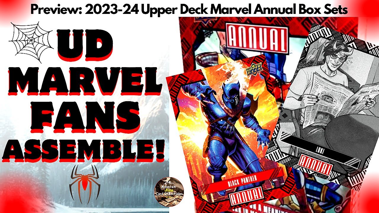 UD Marvel Fans Assemble! Preview: 2023-24 Upper Deck Marvel Annual Box ...
