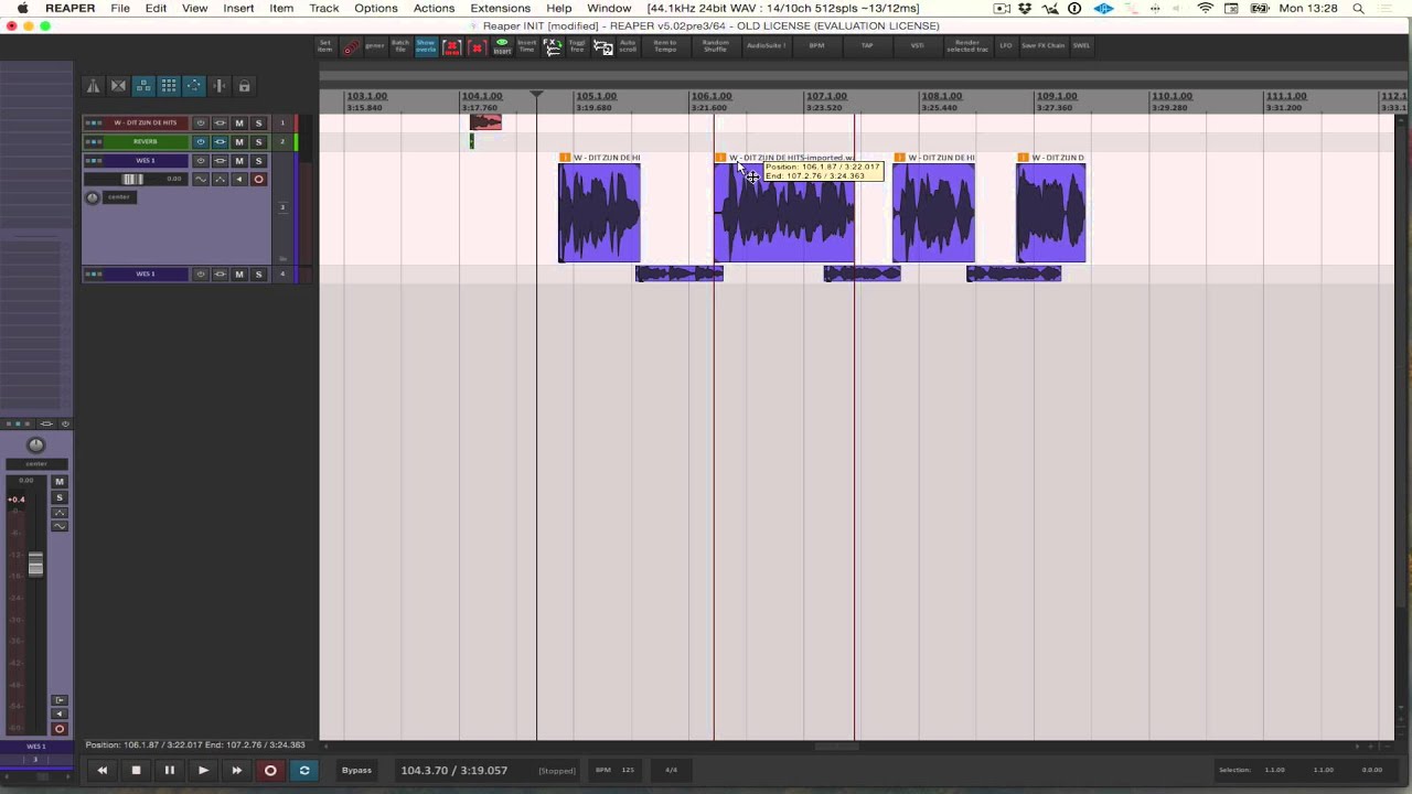 Reaper Tricks: Use of Ripple Editing in Dialogue edting - YouTube