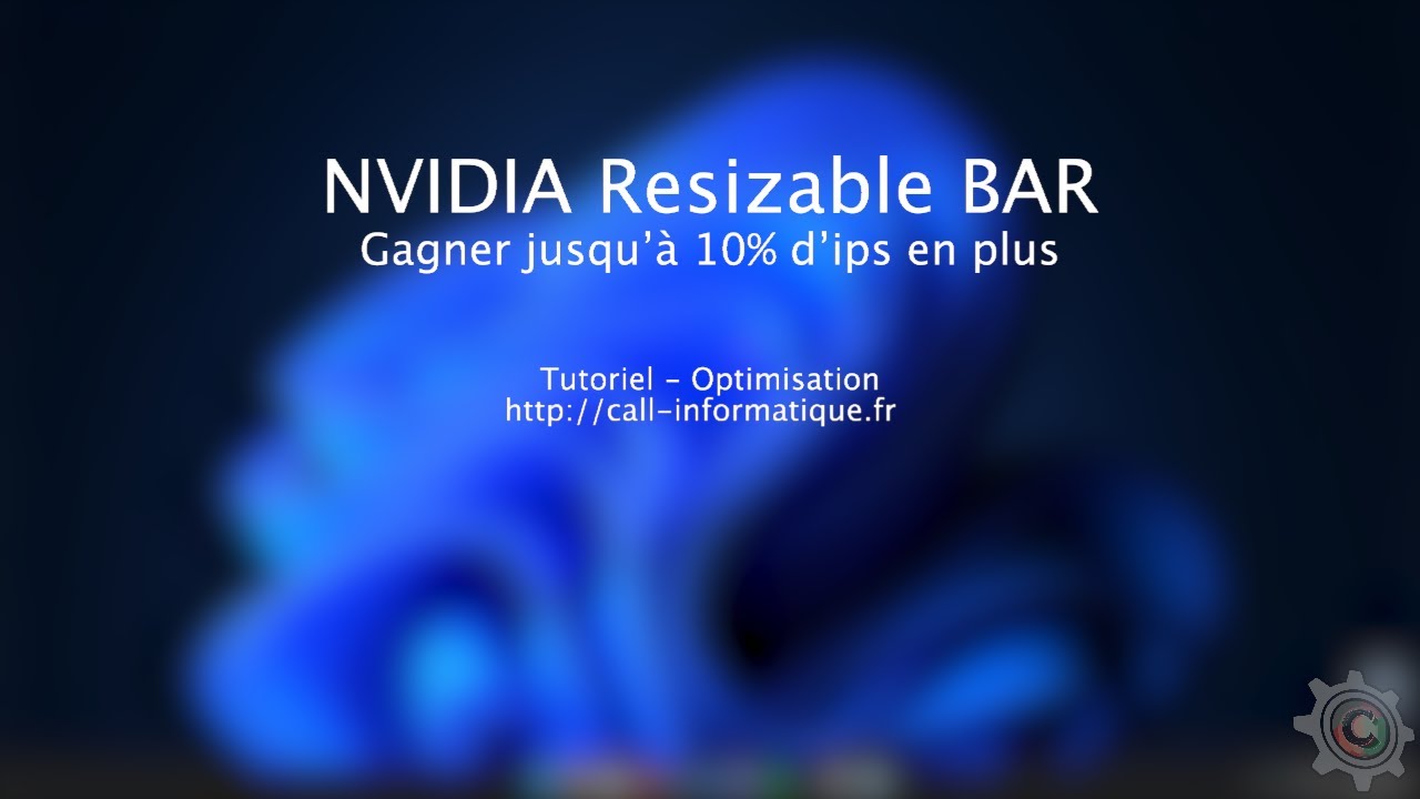 Activation Nvidia Resizable BAR (rBAR) - YouTube