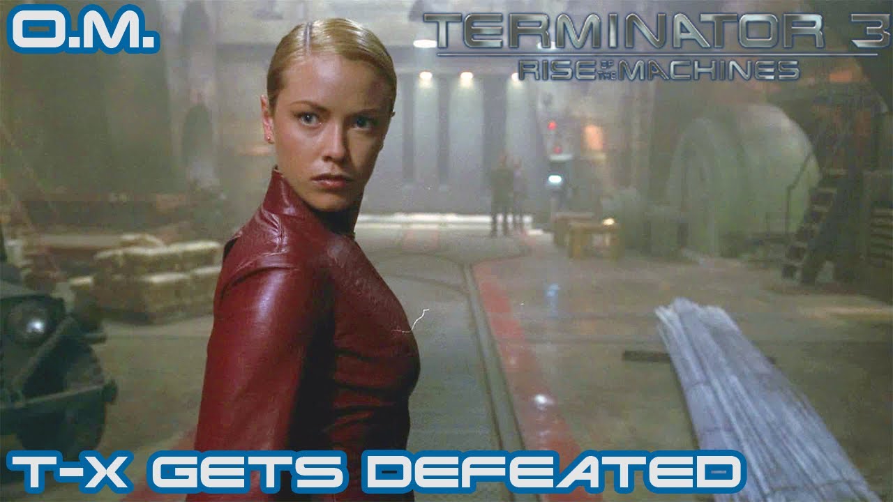 Terminator 3 T-X gets defeated (Open Matte Cut) - YouTube