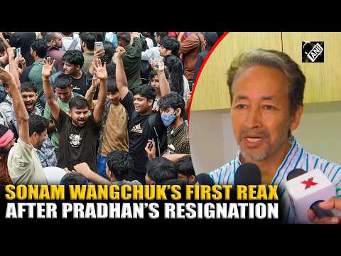 ‘Victory of Democracy’: Sonam Wangchuk’s first reaction after Dharmendra Pradhan’s resignation