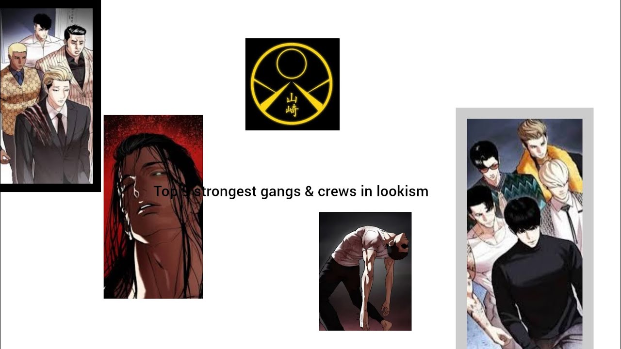 top 9 strongest gangs & crews in lookism #lookism #anime #fight - YouTube