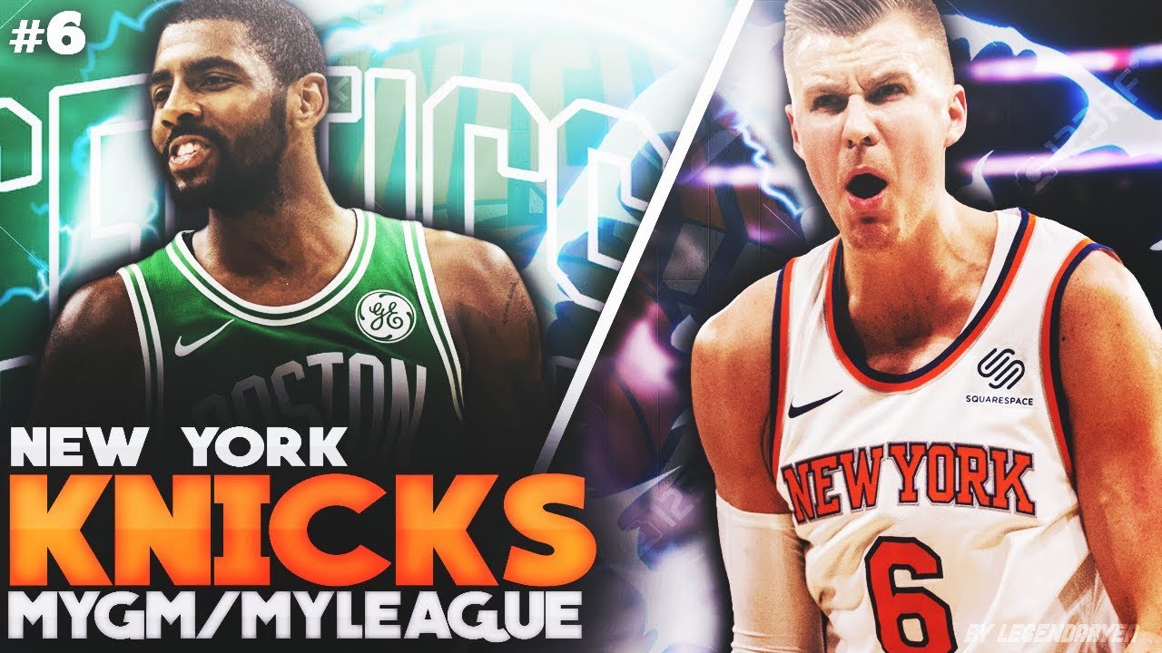 KYRIE AND PORZINGIS GO INSANE 30+ POINTS! | NBA 2K18 KNICKS MYLEAGUE #6 ...