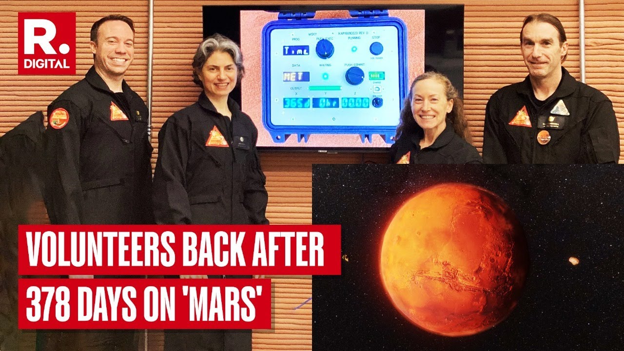 Volunteers Exit NASA's Stimulated Mars Habitat After 378 Days, Share ...