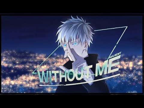 Gojo |without me| || [jujutsu kaisen] - YouTube