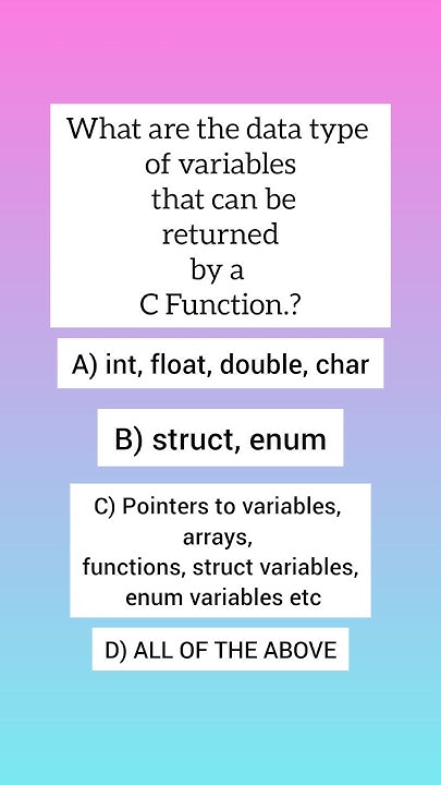 57 Programming Interview Questions Coding Questions C Language Tutorial Joy Coding Youtube