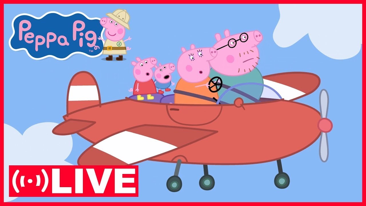 🔴 Watch live as Peppa Travels the Globe | Travel with Peppa - YouTube