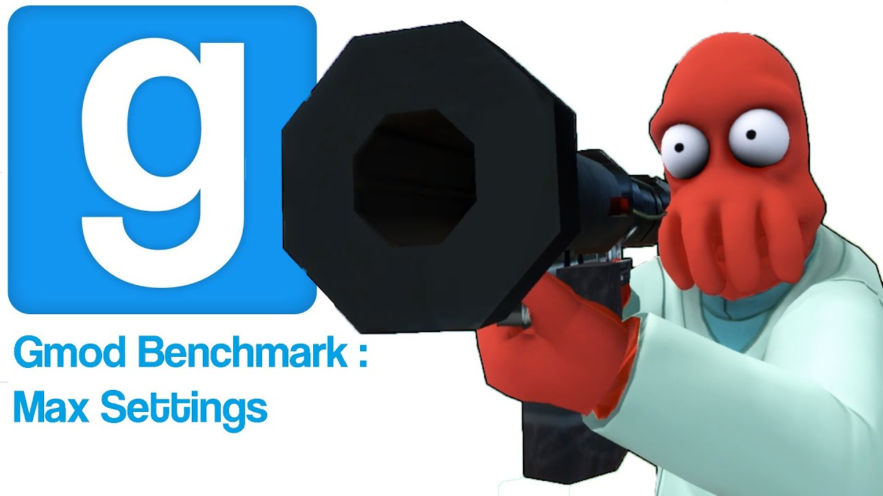 Gmod Benchmark : Max Settings | i5-3330 | ATI Radeon HD 5770 | - YouTube