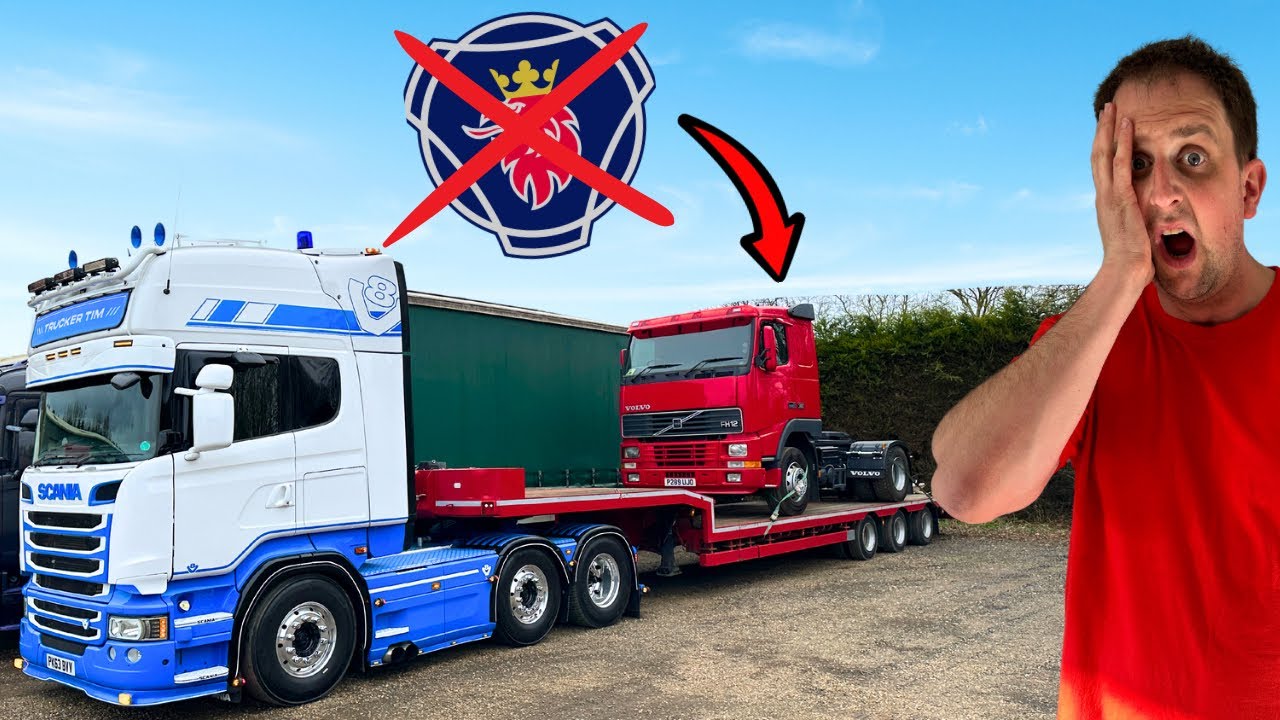 DELIVERING A SPECIAL TRUCK TO SNT SCOTLAND | PART 1 | *TRAILER UPDATE ...