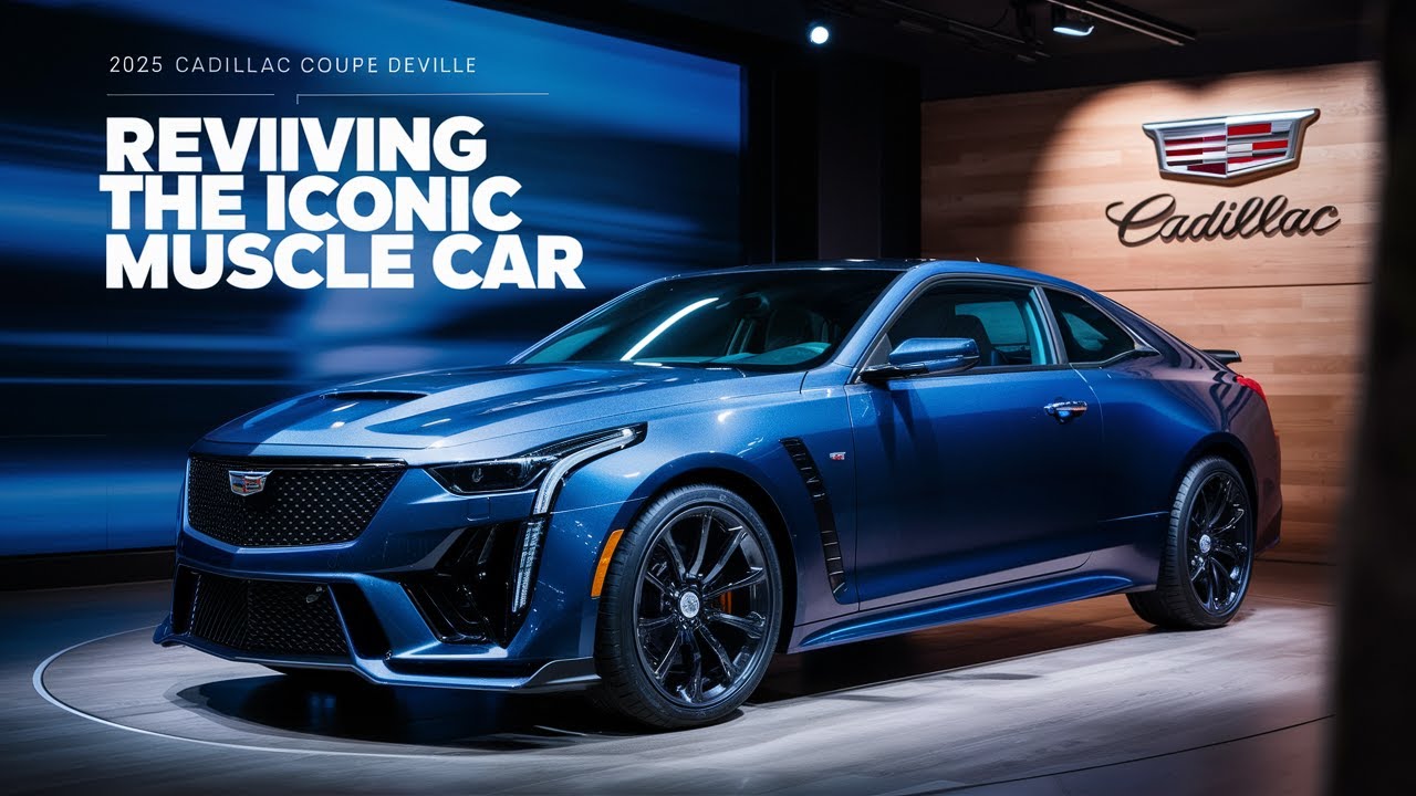 "2025 Cadillac Coupe DeVille – Reviving the Iconic Muscle Car with ...