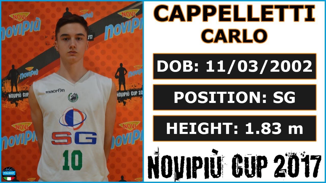 Carlo Cappelletti - Highlights - Novipiù Cup 2017 - YouTube