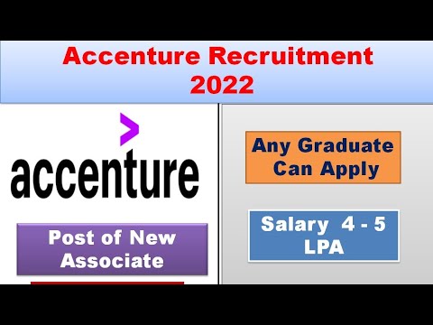 Accenture Recruitment Process 2022 | Accenture Hiring Freshers | Latest ...
