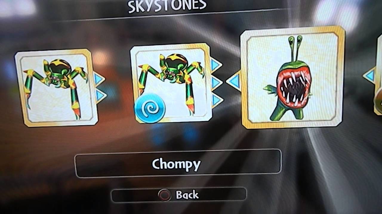 All 80 Skystones in Skylanders Giants (plus one you can't get) - YouTube
