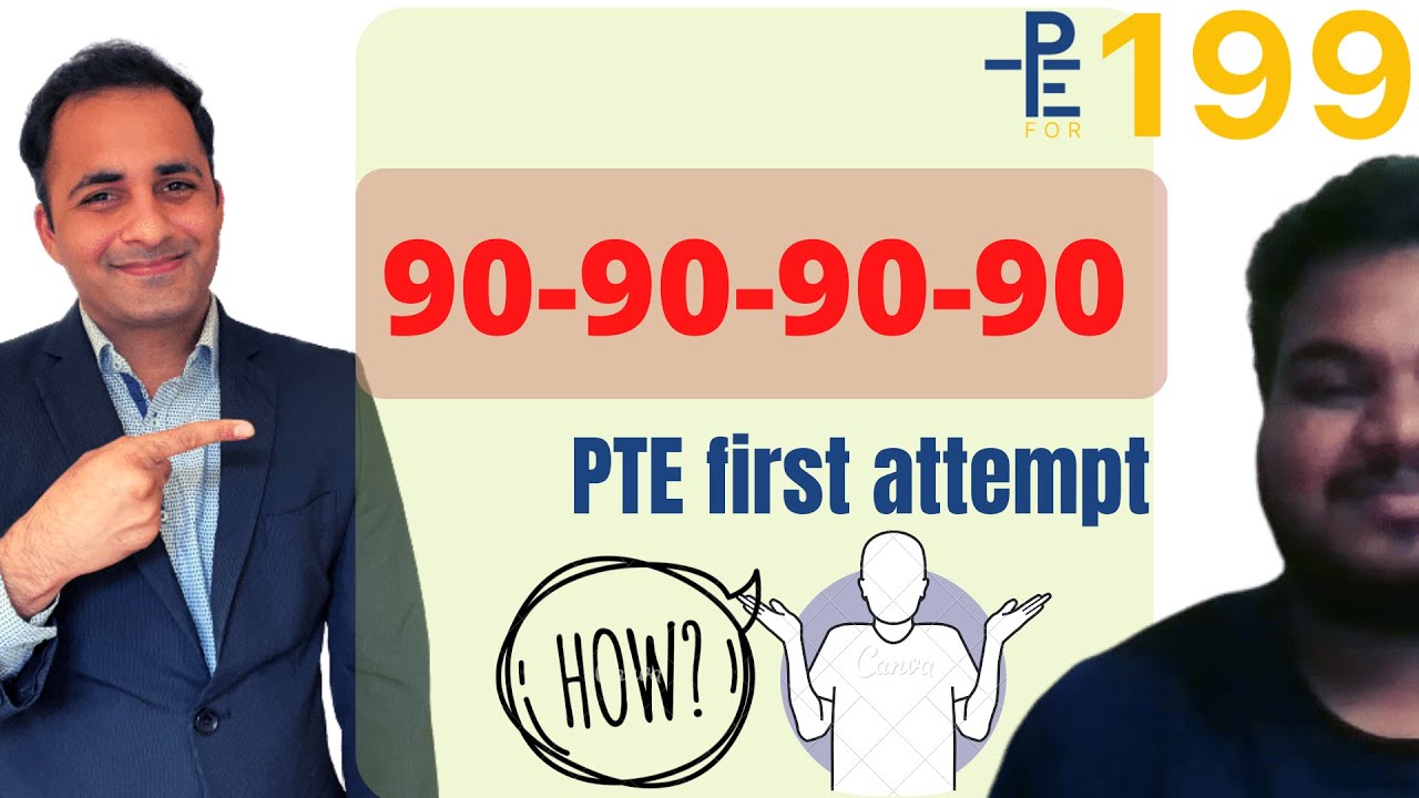 90-90-90-90 in PTE first attempt | PTE success story | PTEfor199 - YouTube