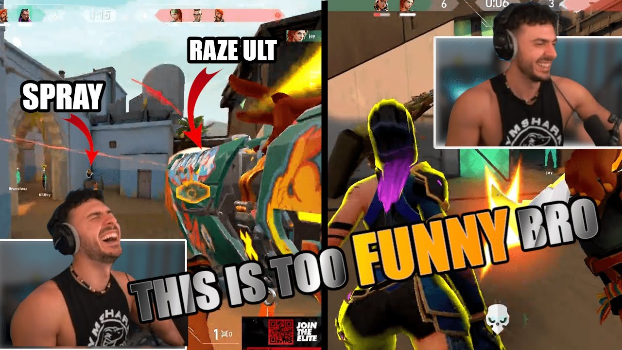 TARIK plays the FUNNIEST game of VALORANT (ft. GMD + Tupperware) - YouTube