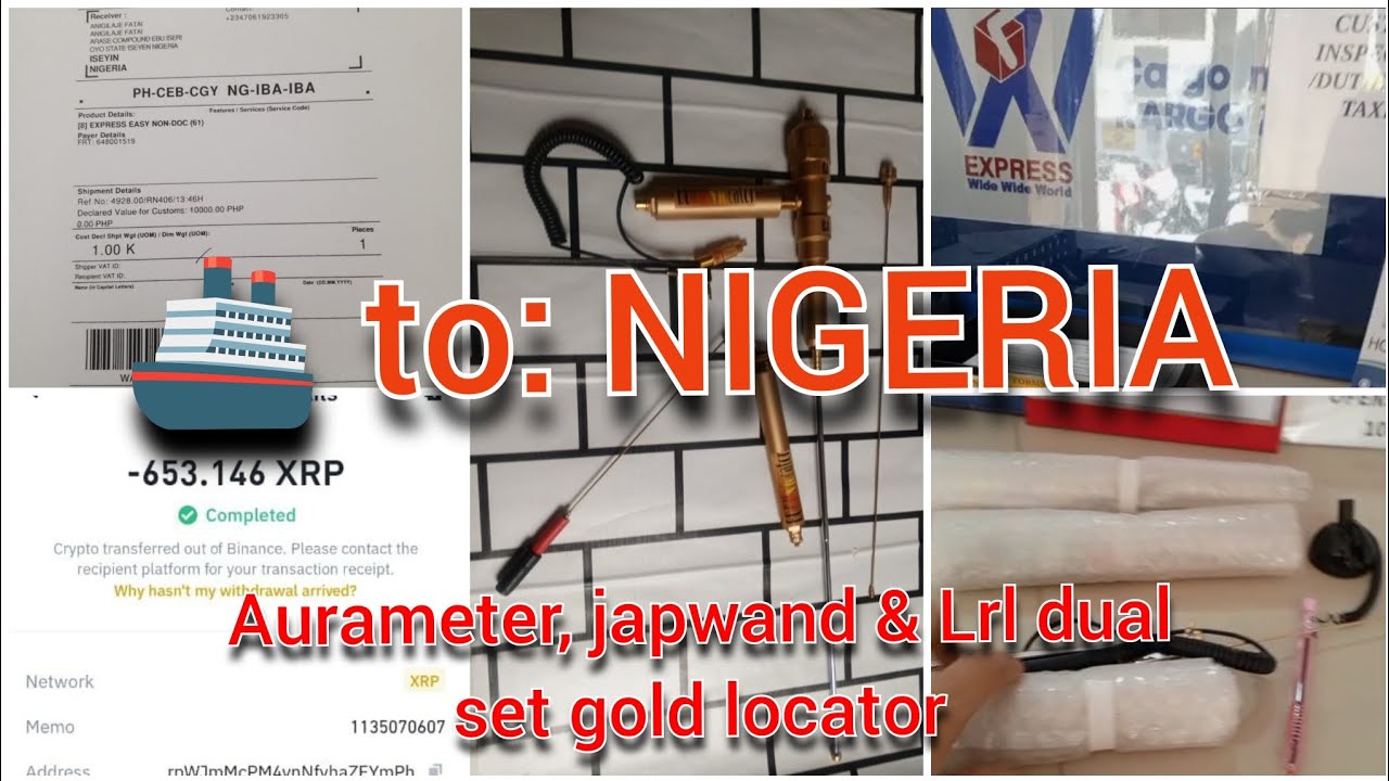 Aurameter, Japwand&Lrl 2in1 gold locator set LOADED w/ 120 types of ...