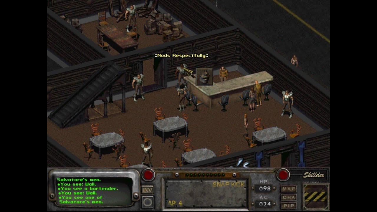 Fallout 2 - New Reno - part 331 - gameplay - hardest difficulty - YouTube