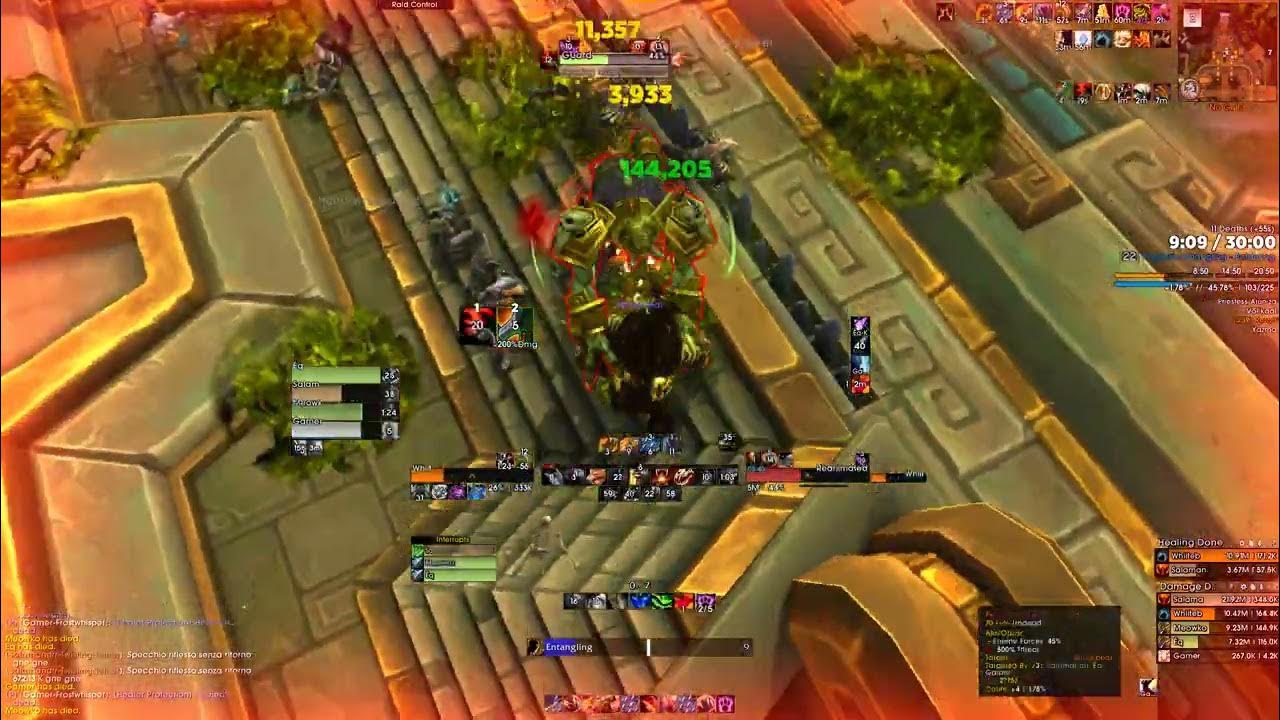 Guardian Druid Tank POV Atal'Dazar Mythic +22 | Fortified Entangling Bolstering S3 - YouTube