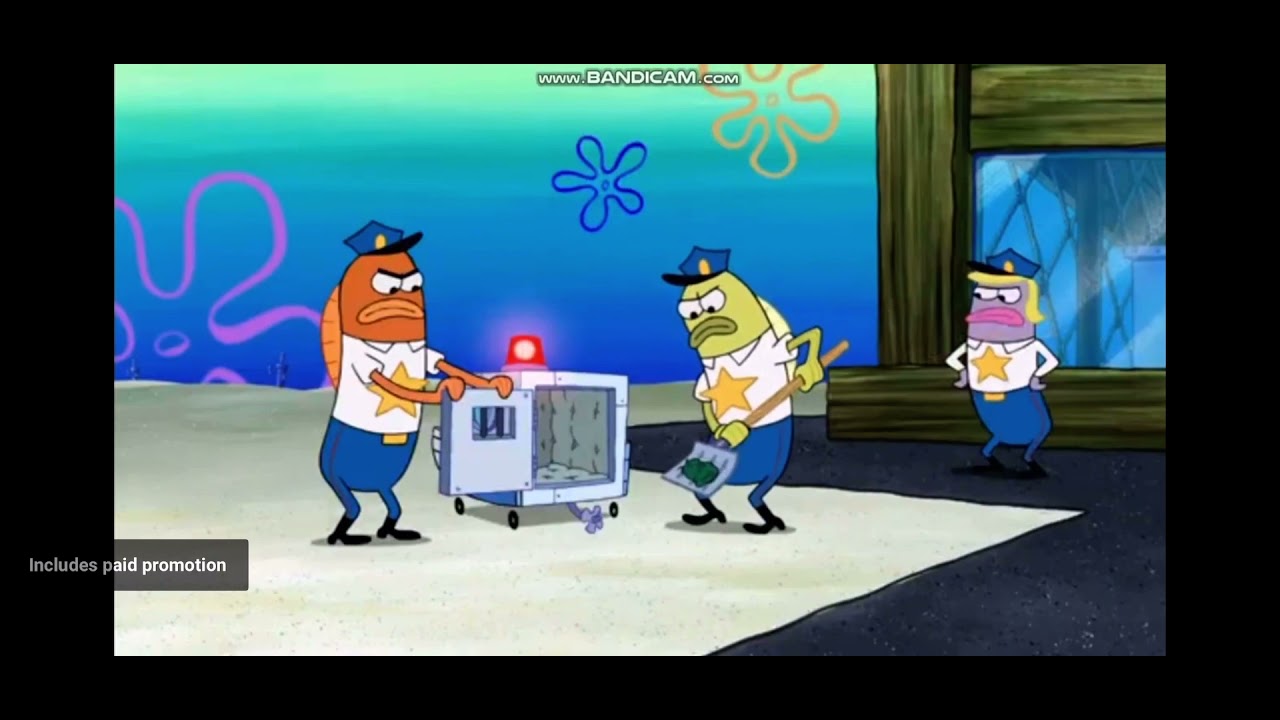 Plankton Goes To Jail - YouTube