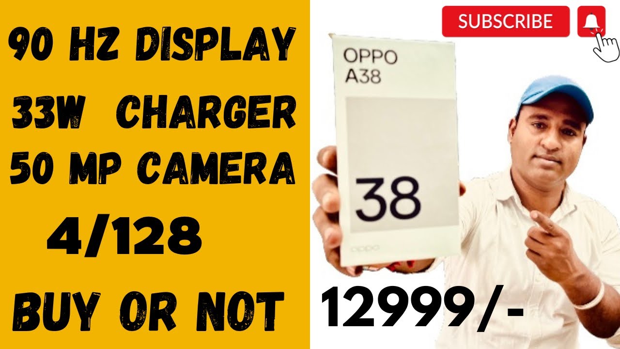 Brand New Oppo A38 First Look And Unboxing | Oppo A38 In Hand Feel ...
