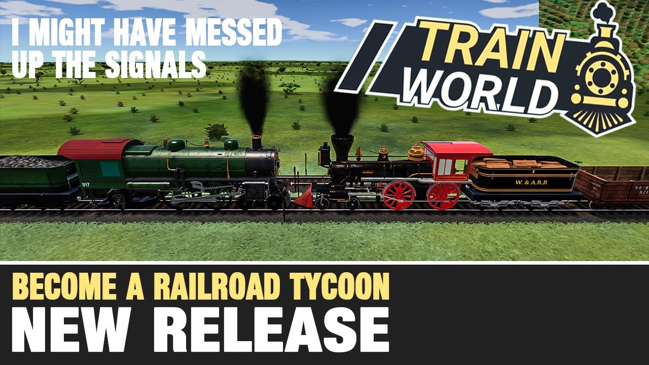 Train World RELEASE First Look - Become a railroad tycoon - How does it ...