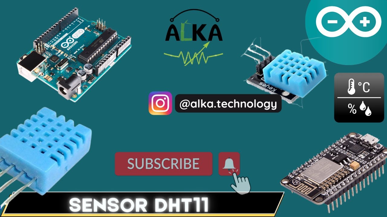 Sensor Dht 11 Dengan Arduino Dan Esp32 Atau Esp8266 Board Youtube
