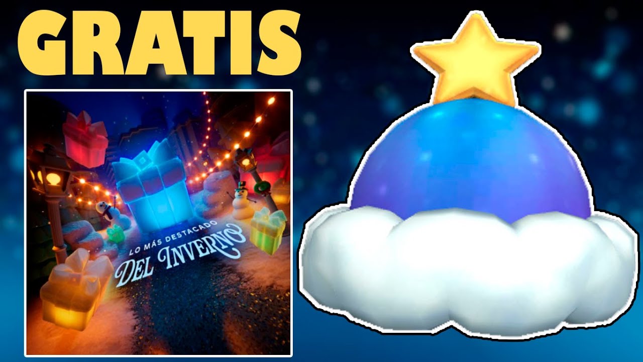 COMO CONSEGUIR SOMBRERO DE ESTRELLA GRATIS EN EVENTO ROBLOX WINTER ...