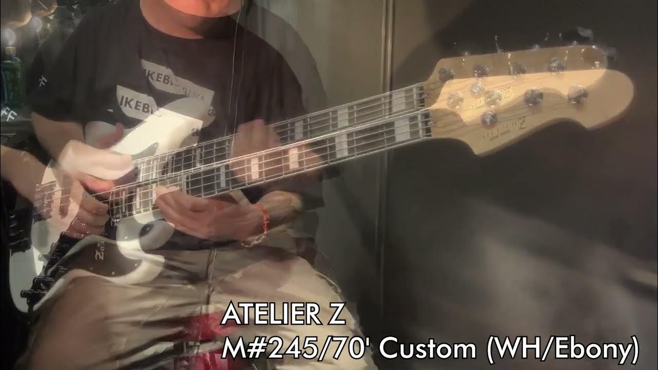 【Ikebe B-Sound Check】ATELIER Z M#245/70' Custom (WH/Ebony)【試奏動画】 - YouTube