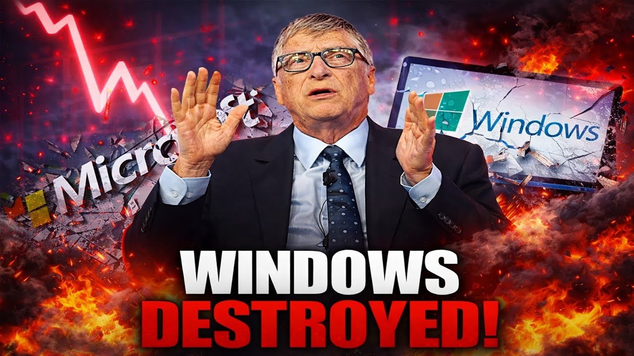 Bill Gates LOSES IT as Microsoft's Windows 12 Faces MASSIVE Backlash ...