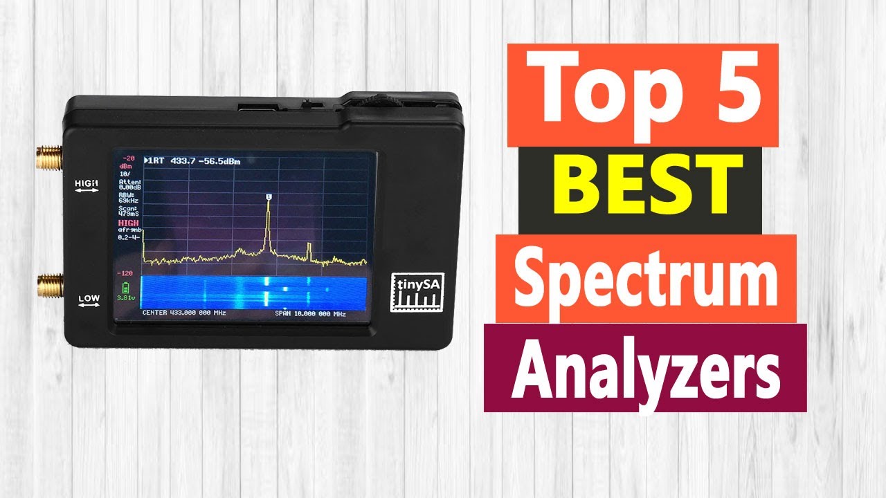 Top 5 Best Spectrum Analyzers In 2021 - YouTube