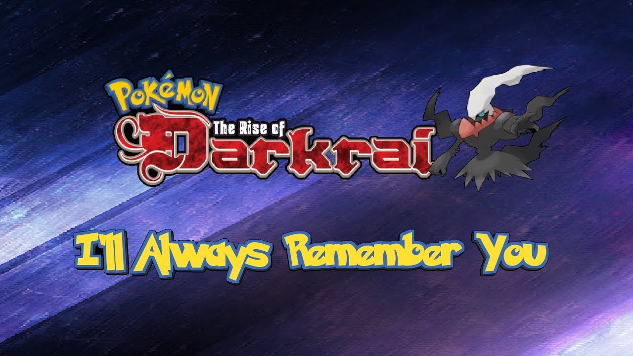 Pokémon I'll Always Remember You (With Lyrics) - YouTube