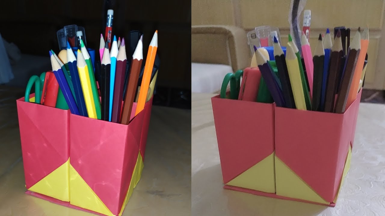 Make A Beautiful Pen Holder Step By Step Making Pen Holder For make-a-beautiful-pen-holder-step-by-step-making-pen-holder-for