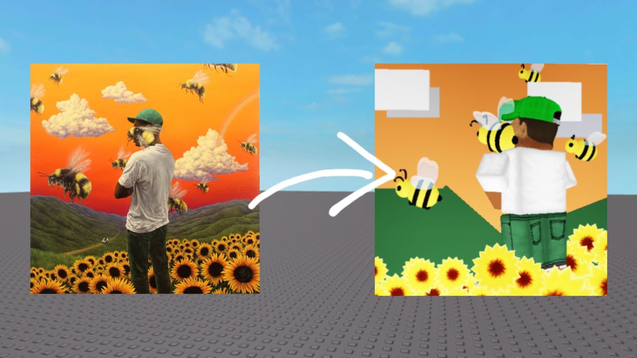 Making Tyler’s ALBUM COVERS in Roblox Studio - YouTube