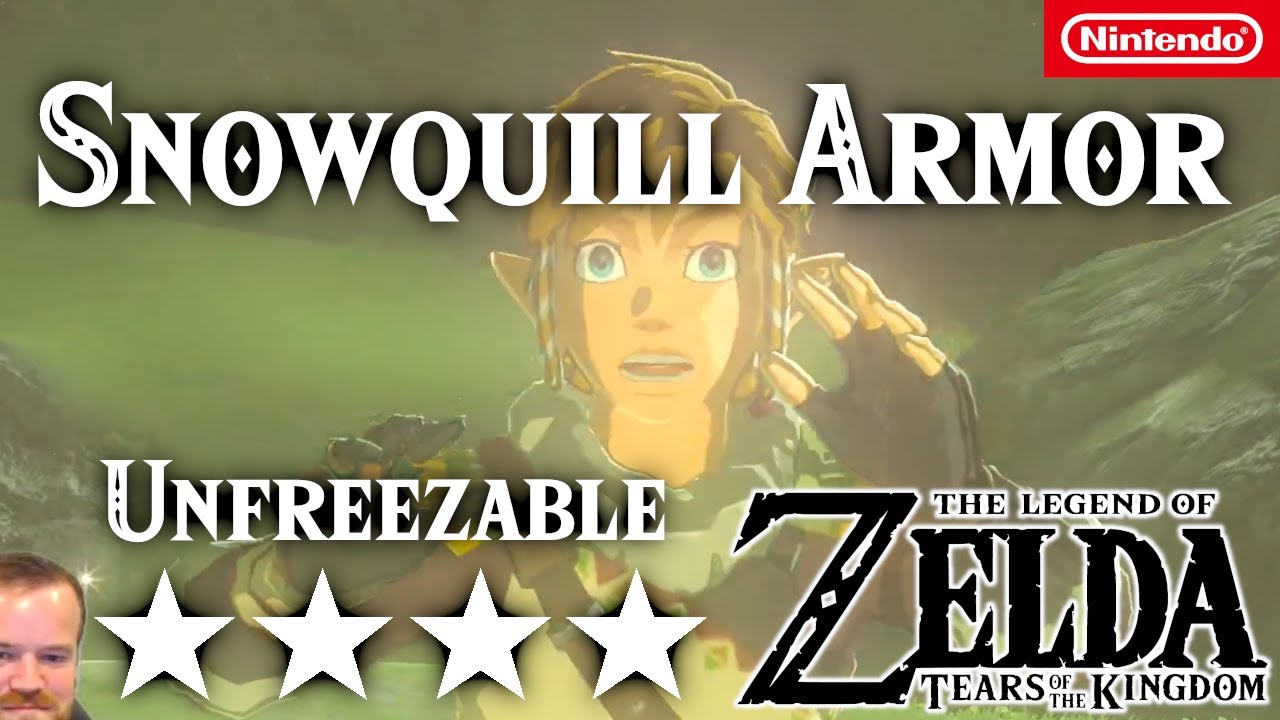 Snowquill Armor | All Upgrades | Full Cost | 4 Stars | Zelda Tears of ...