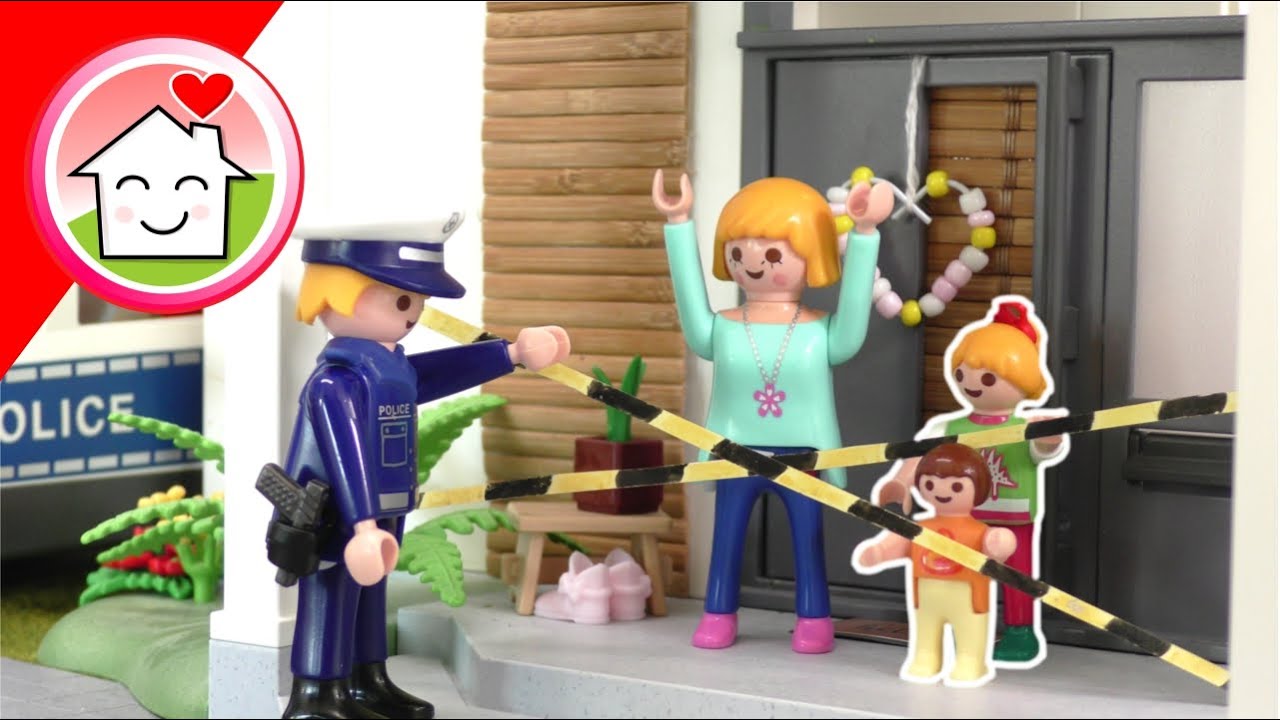 Playmobil Familie Hauser - Einbruch bei Familie Hauser - Geschichte mit ...