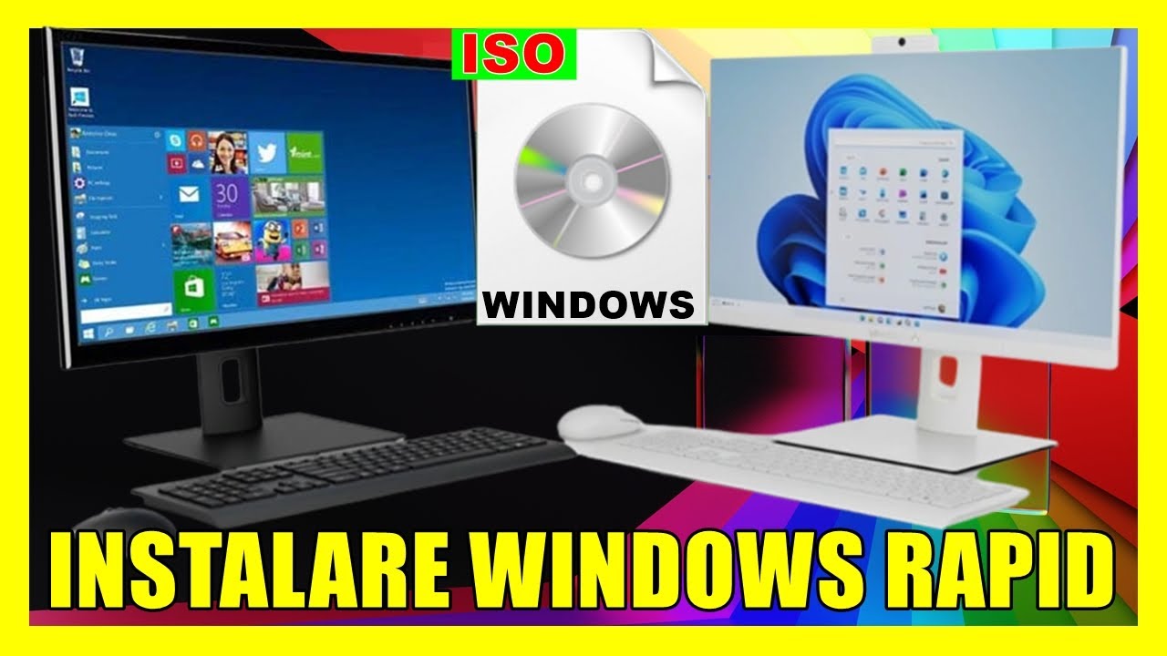 Cel Mai Rapid Mod De Instalare Windows 10/11 (Original) Pe Orice PC ...