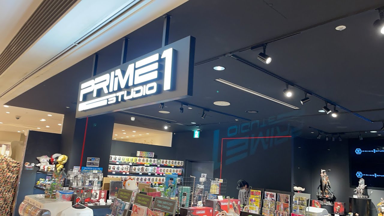 Prime 1 Studios Tokyo Store New Statues Displayed - YouTube