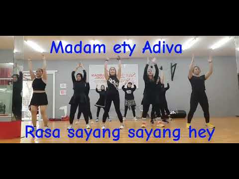 Rasa Sayang sayang hey | Senam kreasi | Ety Adiva koplo #senamkreasi - YouTube