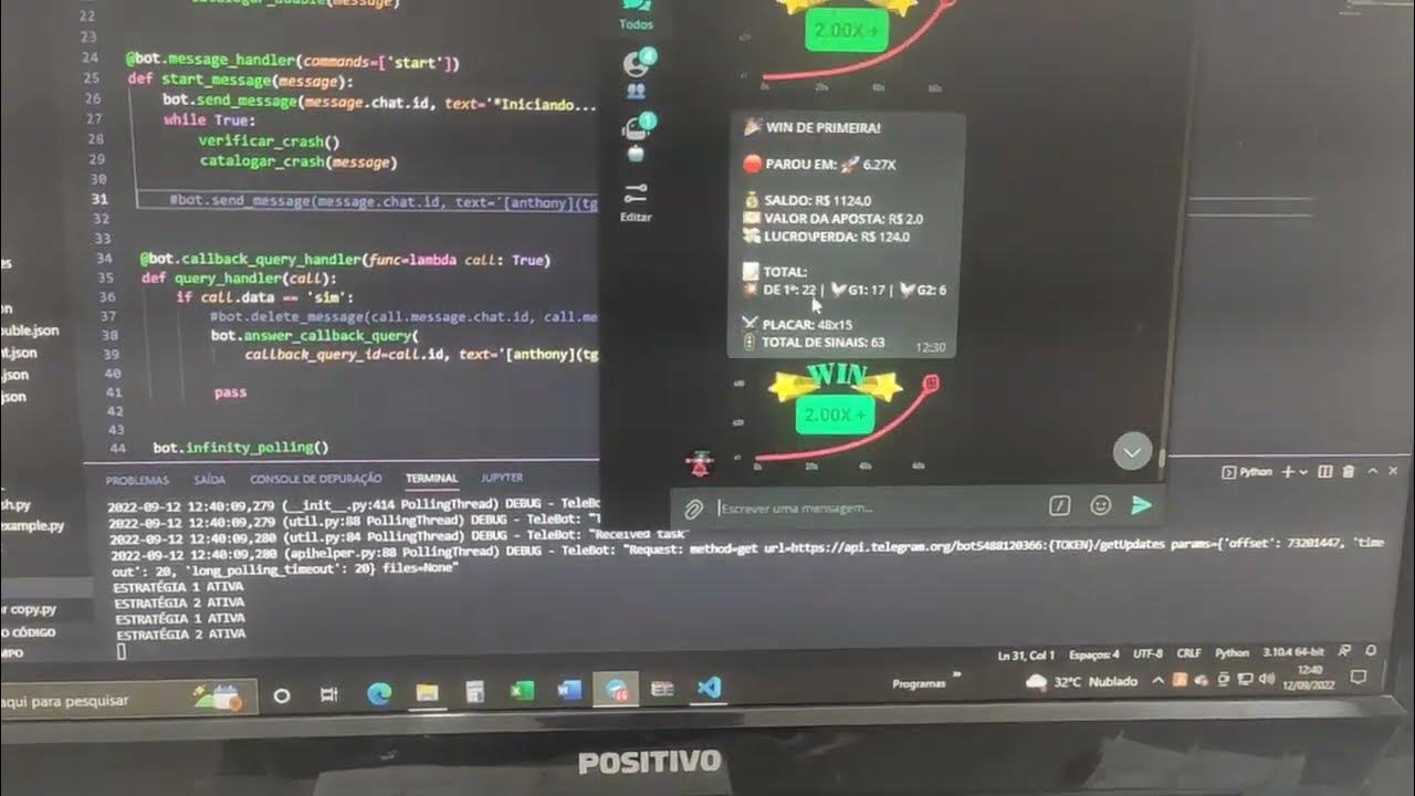 BOT BLAZE CRASH E DOUBLE ( GRATIS ) - SOMENTE PRA COMPUTADOR - YouTube