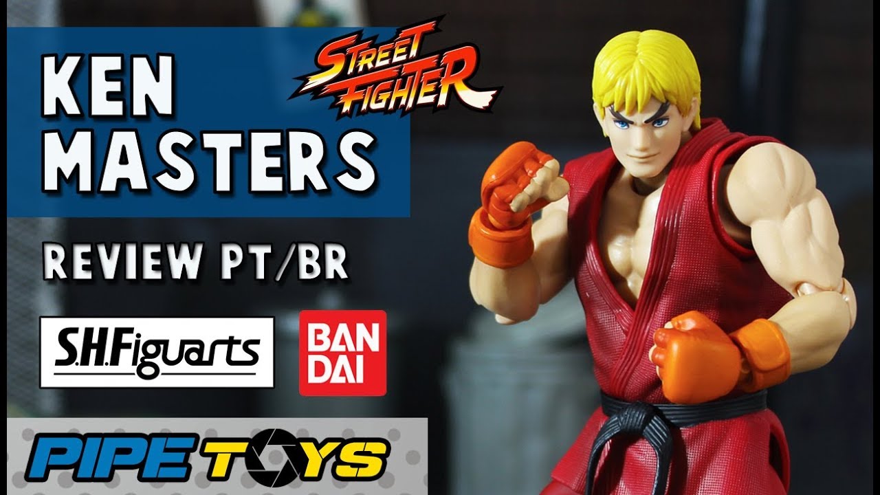 Ken Masters | Street Fighter | SH Figuarts | Bandai - Review PT/BR ...