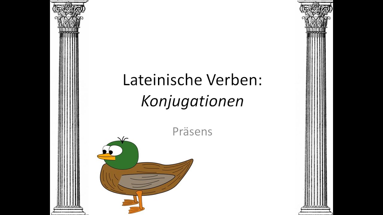 Verben: Konjugationen (Latein) - YouTube