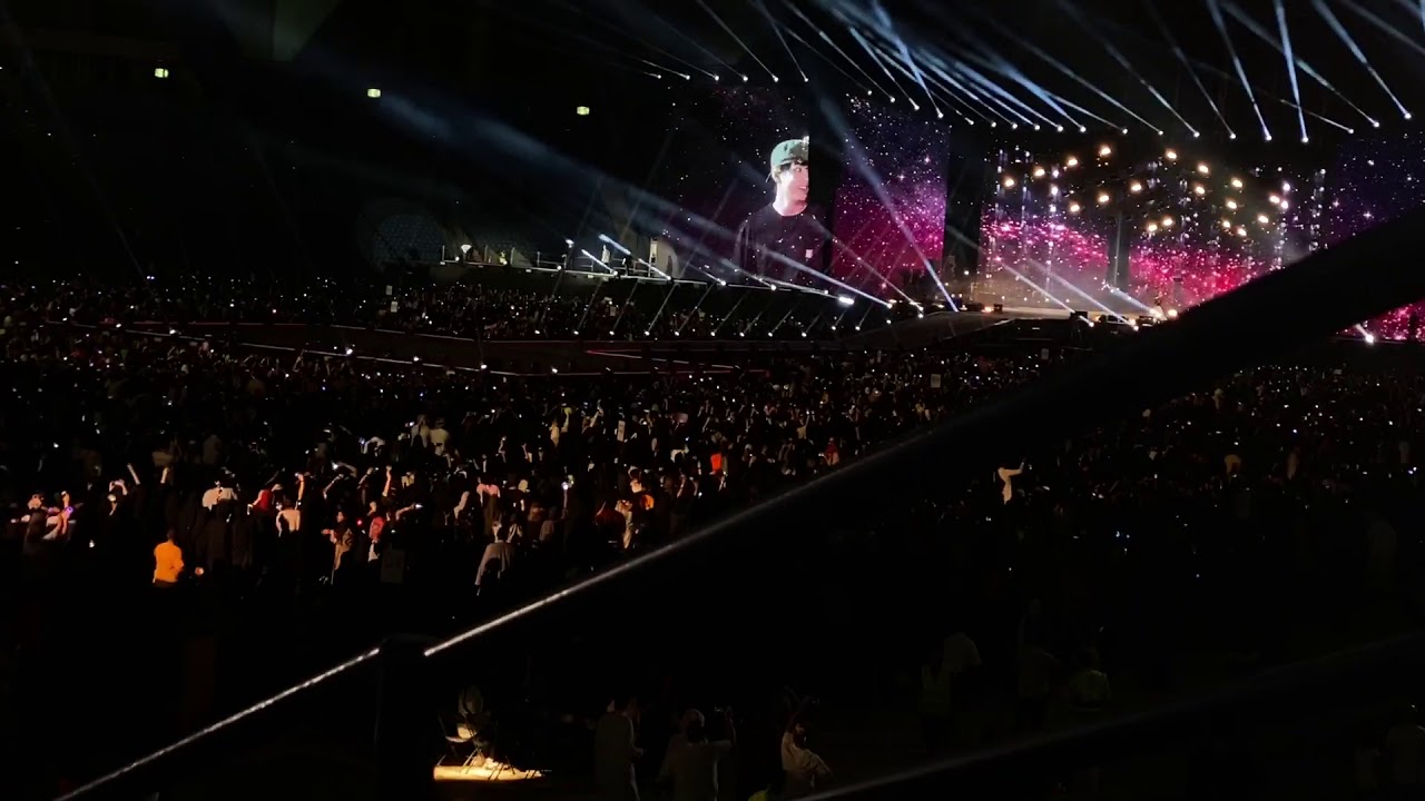 BTS concert in riyadh 11.10.2019 - mikrokosmos - The End & Firework ...