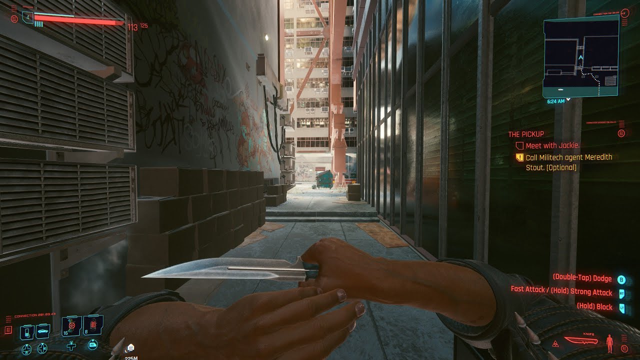 Cyberpunk 2077 - Fov/Viewmodel Fov Tweak 90 - 120 difference - YouTube