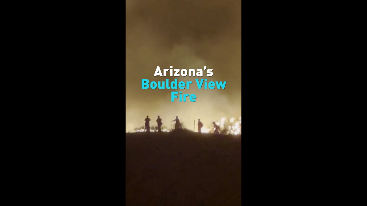 Arizona’s Boulder View Fire - YouTube