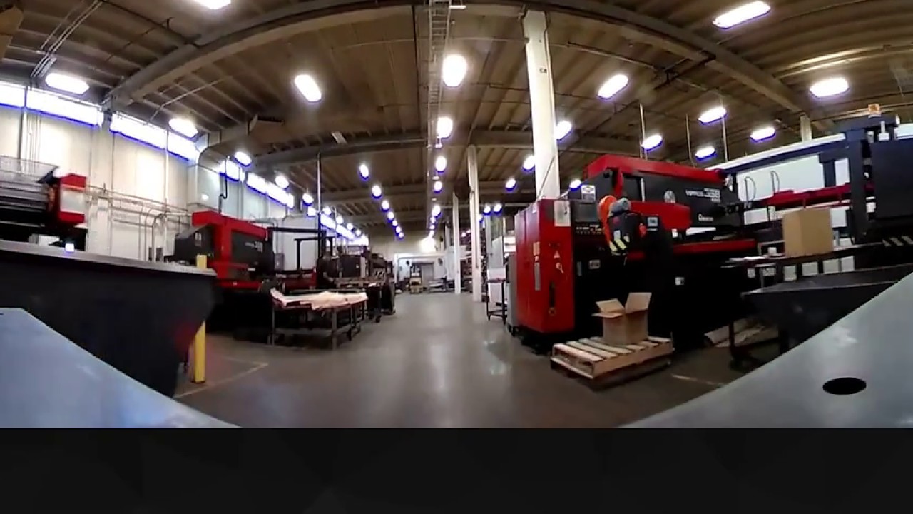 Ambox Ltd. Forklift Tour (360 video) - YouTube