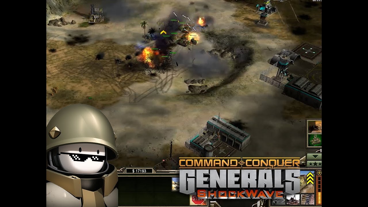 Command & Conquer General TEOD Mod gameplay GLA - YouTube